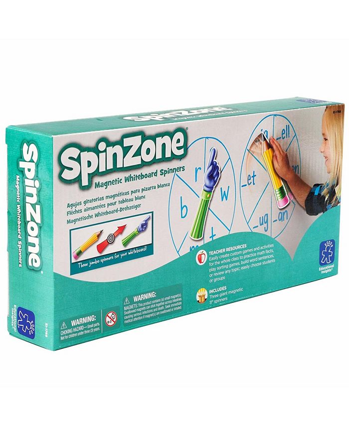 Learning Resources Educational Insights Spinzone Magnetic Whiteboard ...