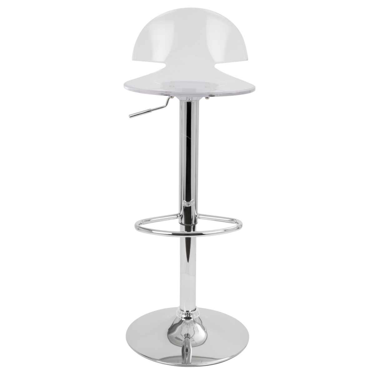 Click here for Lumisource Venti Adjustable Barstool - Clear prices