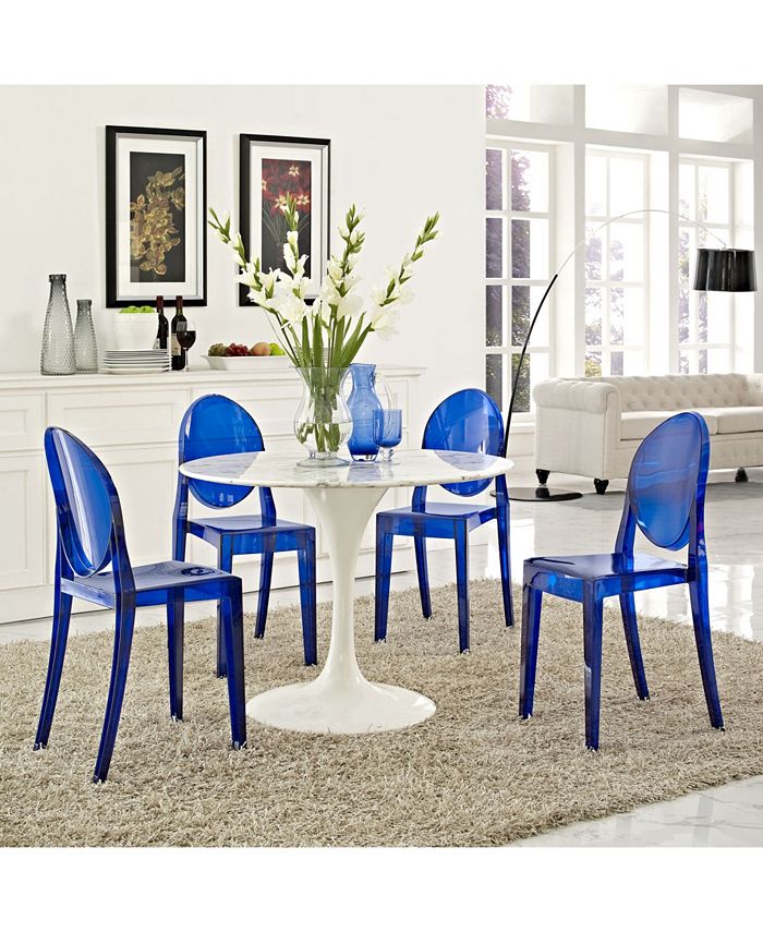 Modway Casper Dining Chairs Set of 4 - Macy's