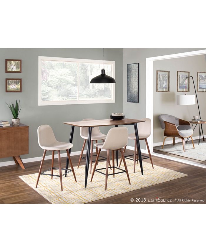 Lumisource Clara Counter Table - Macy's