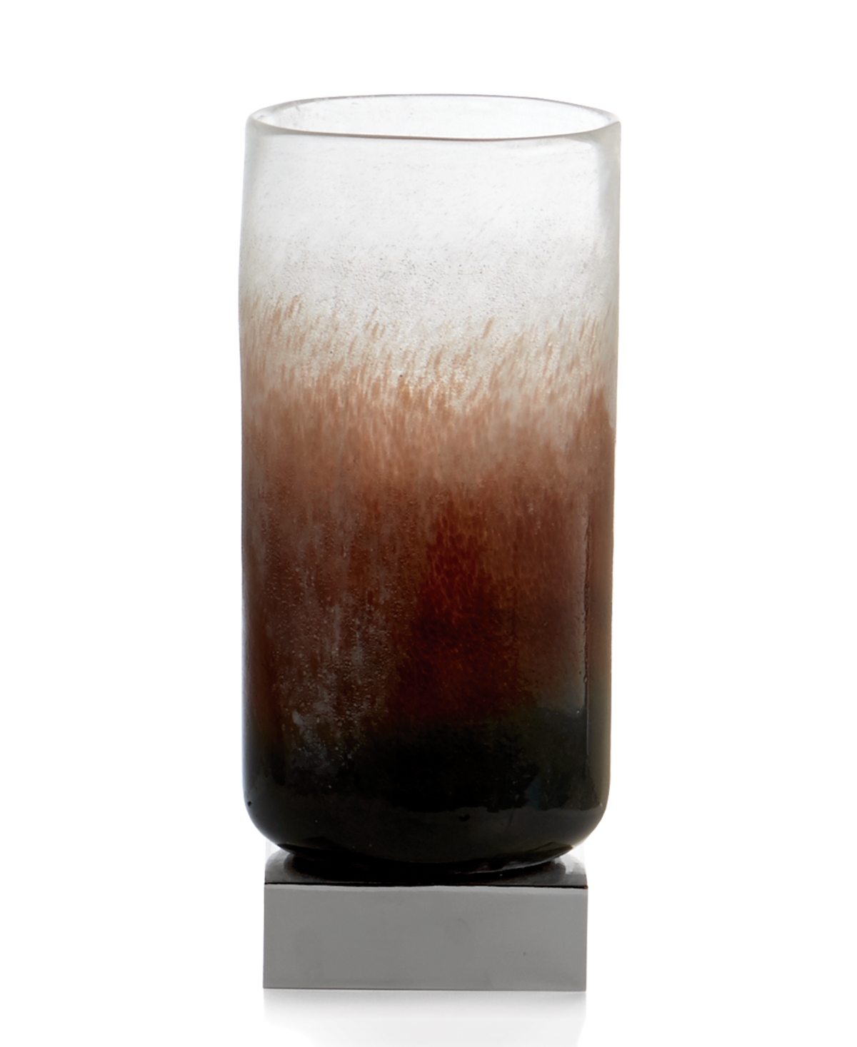 Click here for Michael Aram Torched Small Glass Vase - Silver prices