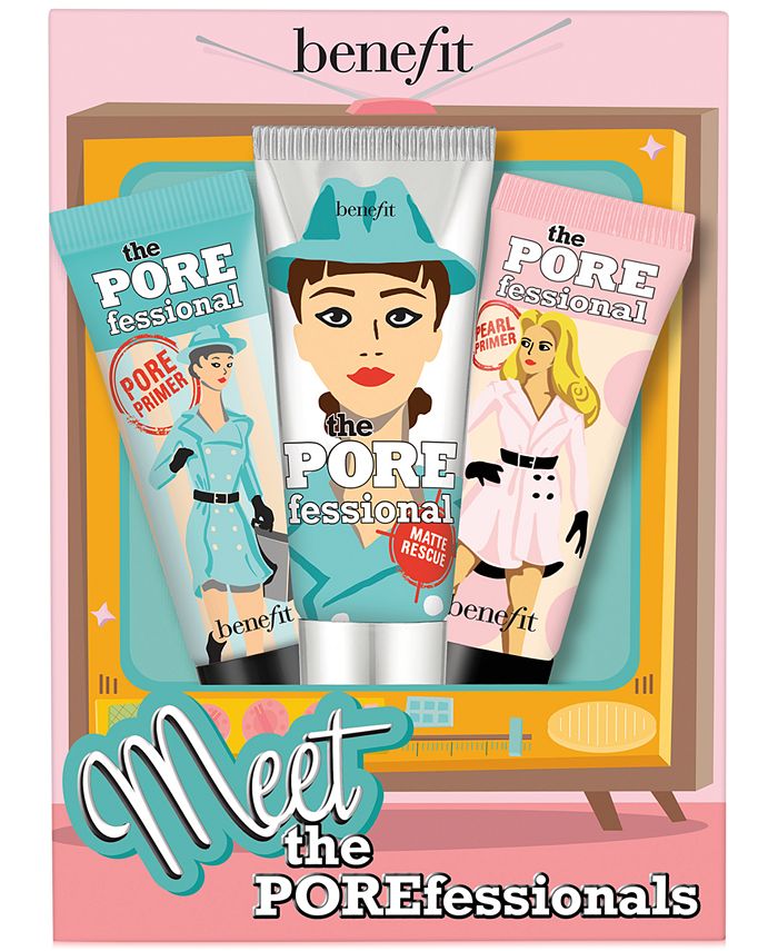 Benefit Cosmetics Benefit 3-Pc. Meet The POREfessionals Mini Primer Set ...