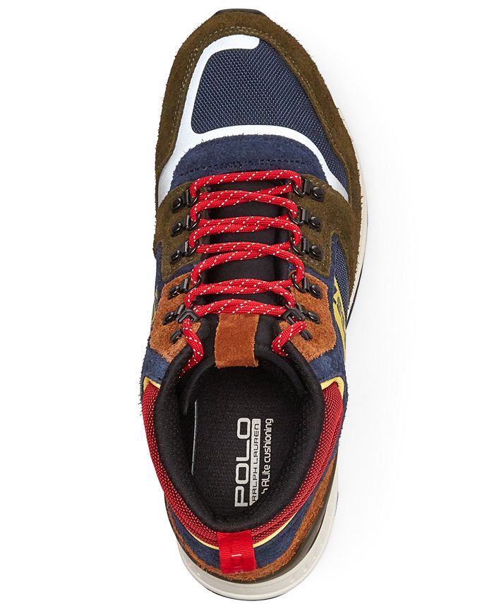 Polo Ralph Lauren Men's Train 100 High-Top Sneakers - Macy's