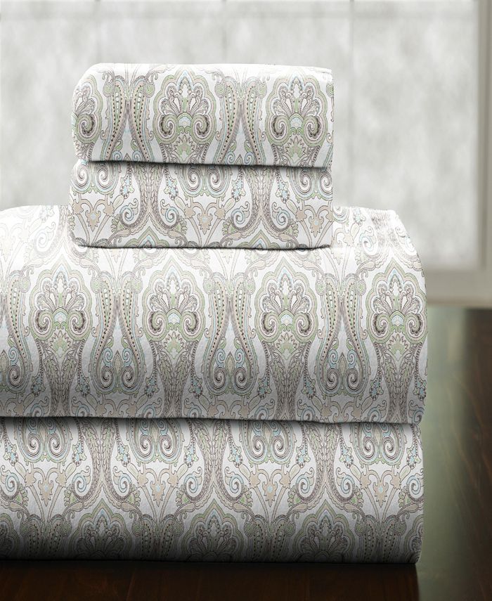 Pointehaven Heavy Weight Cotton Flannel Sheet Set, California King - Macy's