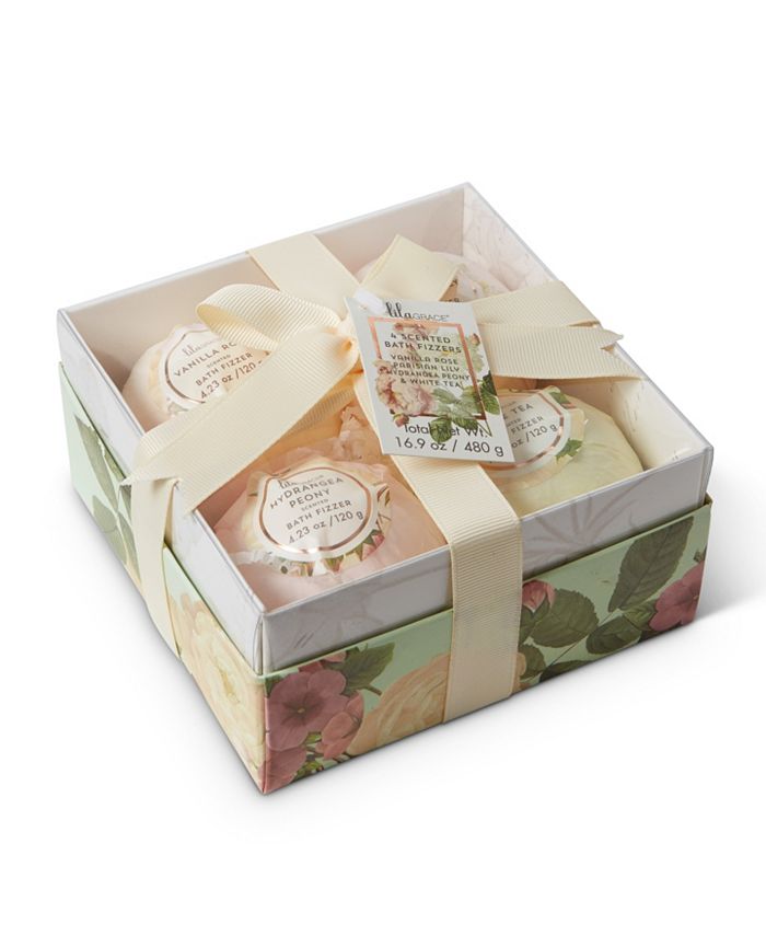 Tri-Coastal Design Set of 4 Bath Fizzers - Macy's