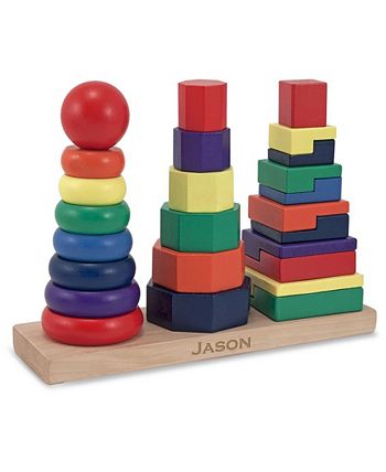 Melissa and Doug Geometric Stacker - Macy's