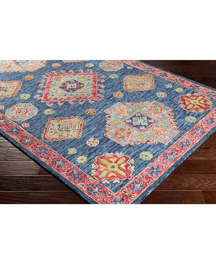 Surya Bonifate BFT-1005 Denim 18" Square Swatch - Macy's