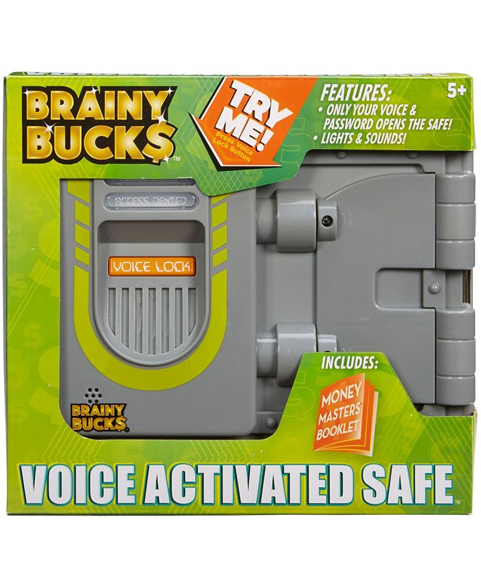 Brainy Bucks Voice Activated Safe - Macy's