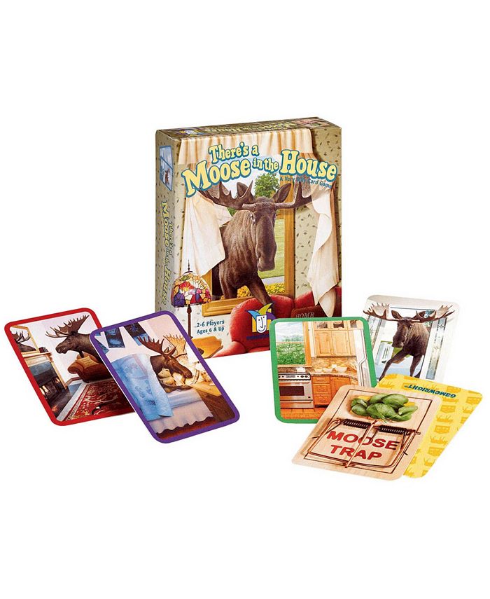 Gamewright There's a Moose in the House Card Game - Macy's