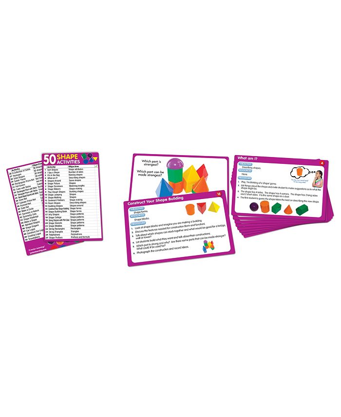 Junior Learning 50 Shape Activities Learning Set - Macy's