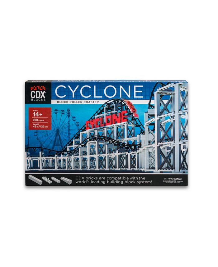 Coaster Dynamix CDX Blocks Brick Construction Cyclone Roller Coaster ...