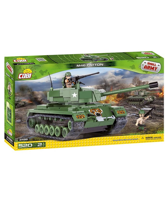 COBI Small Army M46 Patton Tank 520 Piece Construction Blocks Building ...
