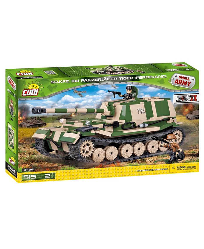 COBI Small Army World War II Sdkfz 184 Panzerjager Tank 515 Piece ...