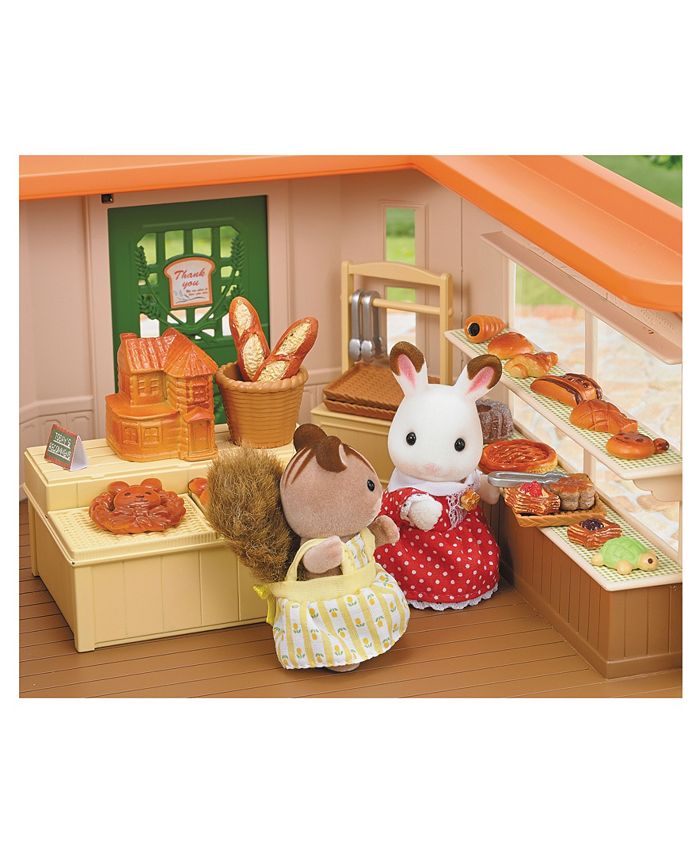 Calico Critters - Brick Oven Bakery With Heloise Pickleweeds Hedgehog ...
