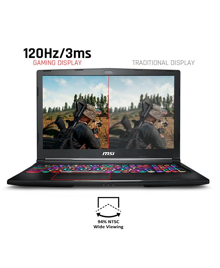 MSI GE63 Raider RGB-011 15.6" Premium Gaming Laptop RGB - Macy's
