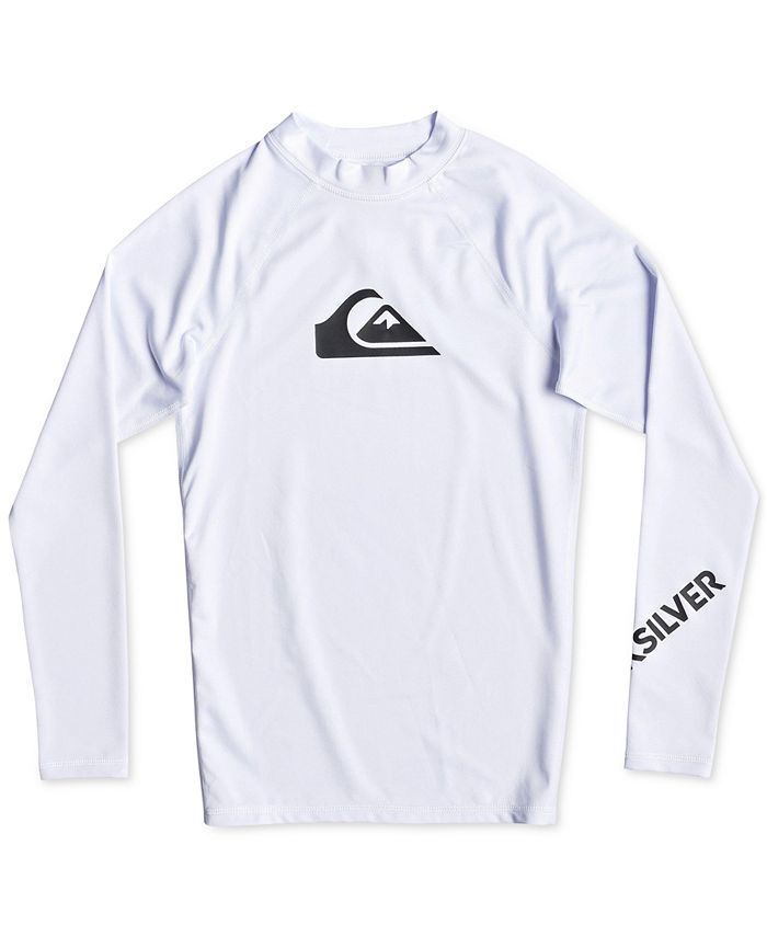 Quiksilver Big Boys All Times Graphic Rash Guard - Macy's