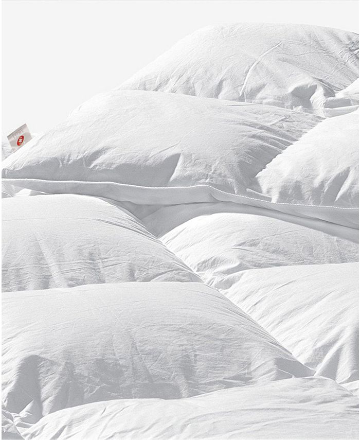 Swiss Comforts Down and Feather Cotton Queen Comforter - Macy's