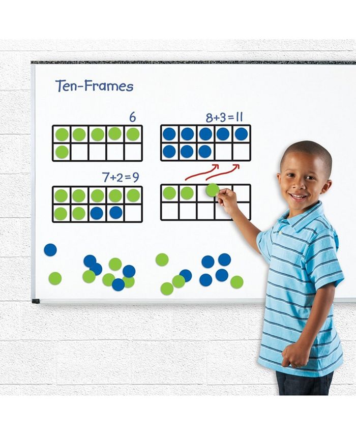 Learning Resources Giant Magnetic Ten-Frame Set - Macy's