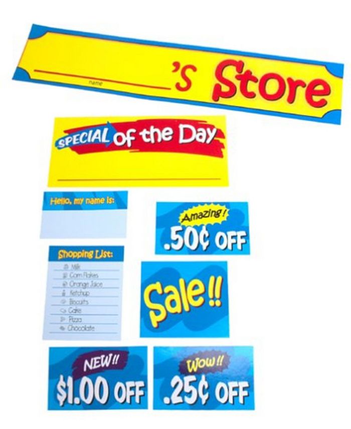 Learning Resources Play Supermarket Set 93 Pieces - Macy's