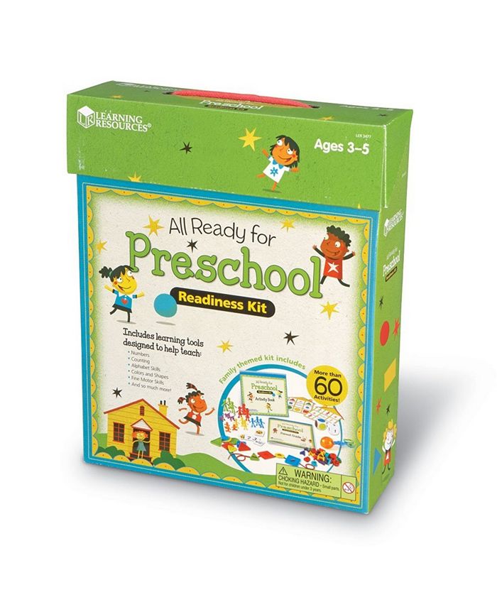 Learning Resources All Ready For Preschool Readiness Kit - Macy's
