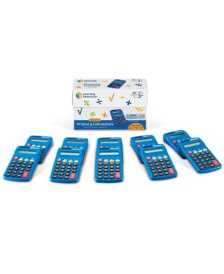 Learning Resources Primary Calculator Set of 10 - Macy's