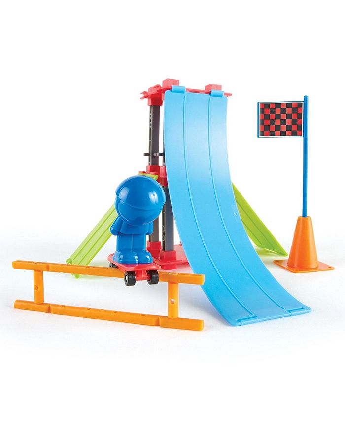 Learning Resources Skate Park Engineering and Design Building Set 43 ...