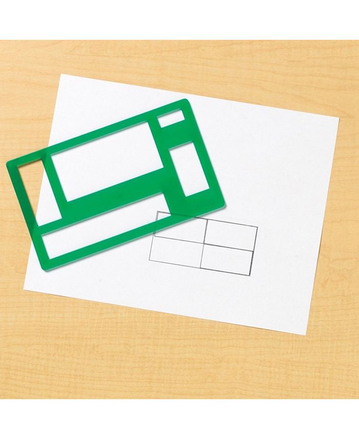 Learning Resources Primary Shapes Template Set - Macy's