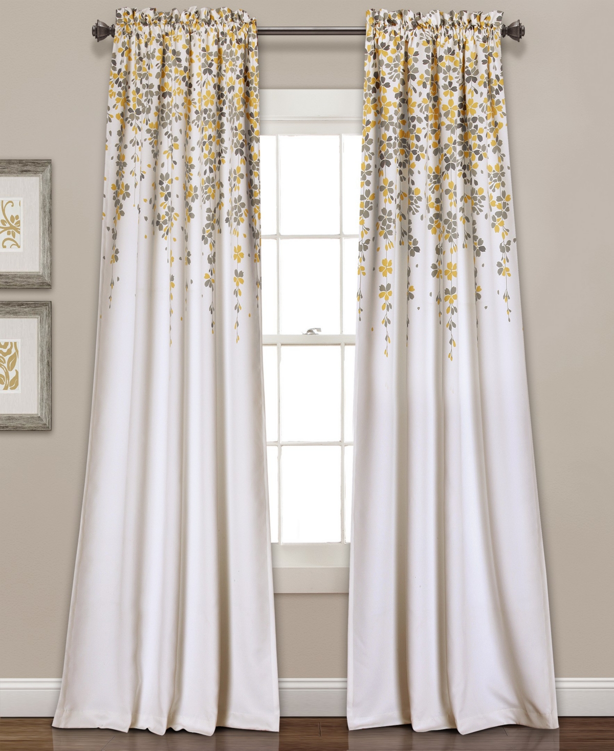 Click here for Weeping Flower Light Filtering Window Curtain Pane... prices