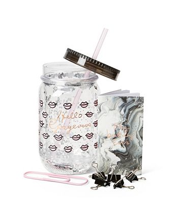Tri-Coastal Design Tri-Coastal Mason Jar Stationary Set - Macy's