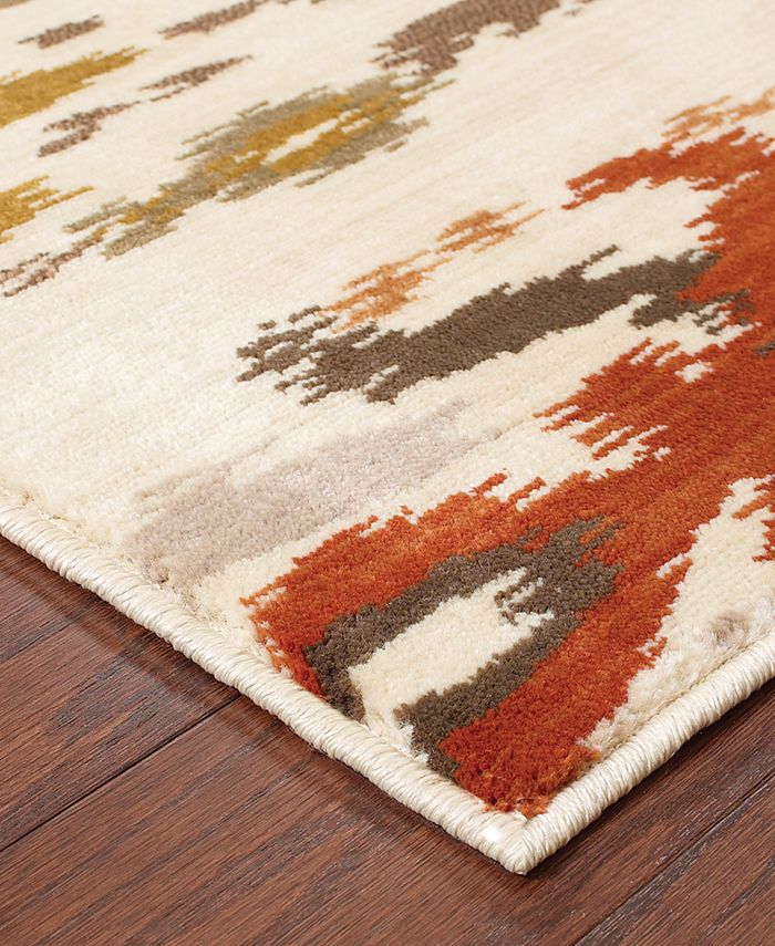 Oriental Weavers CLOSEOUT! Casablanca 4437A Ivory/Multi 1'10" x 7'6 ...