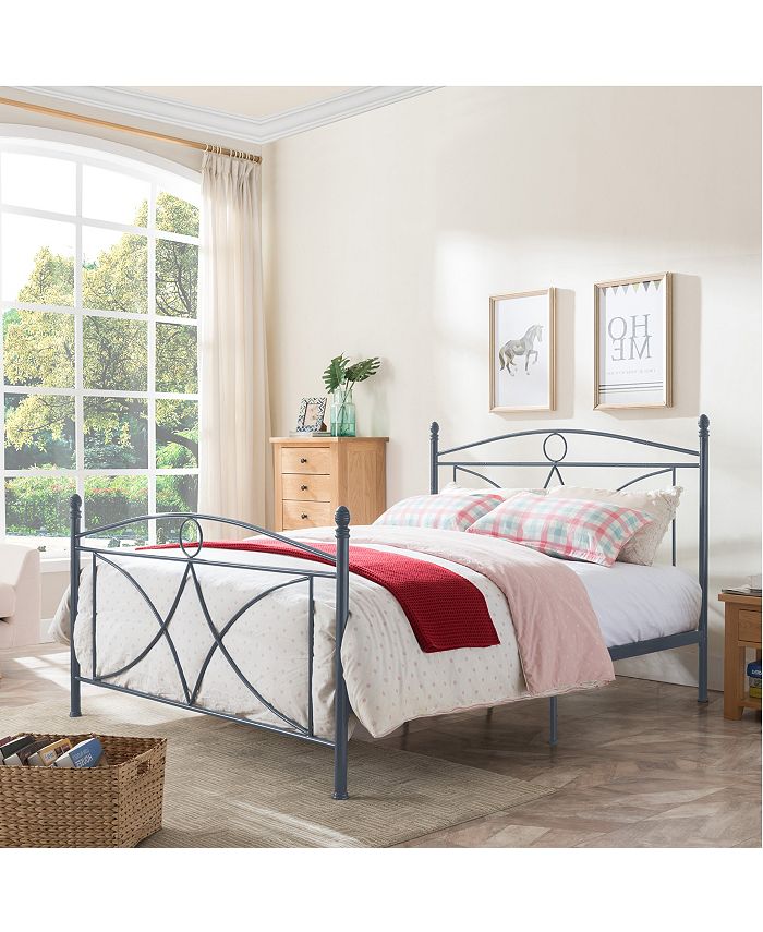 Noble House Delphine Queen Bed Frame - Macy's