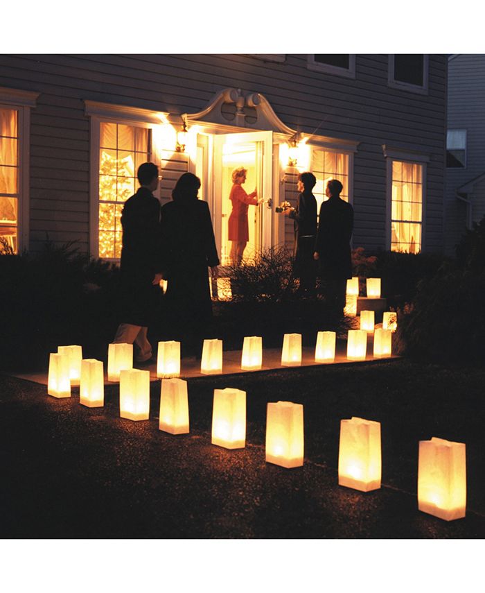 JH Specialties Inc/Lumabase LumaBase Set of 12 Traditional Luminaria ...