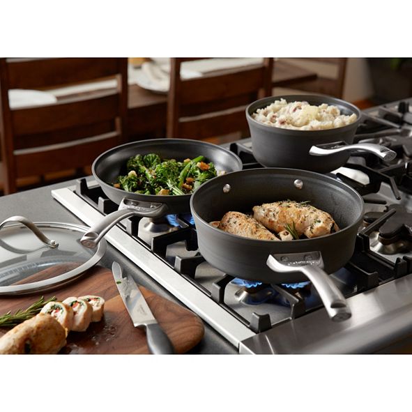 Calphalon Contemporary Nonstick 12-Pc. Cookware Set & Reviews ...