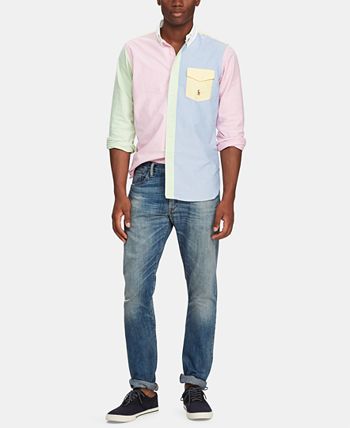 Polo Ralph Lauren Men's Classic Fit Oxford Fun Shirt - Macy's