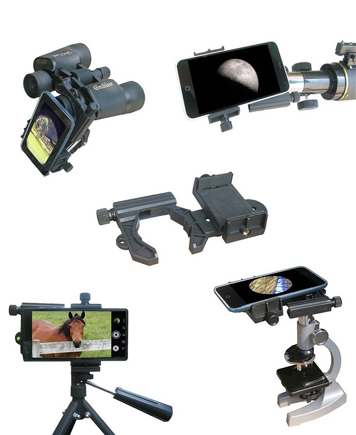 Galileo Smartphone Camera Adapter for Telescope and Binocular Video and ...