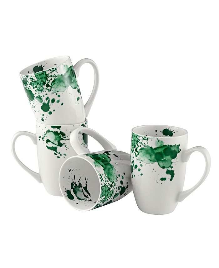Over and Back Splash Mugs & Reviews - Dinnerware - Dining - Macy's