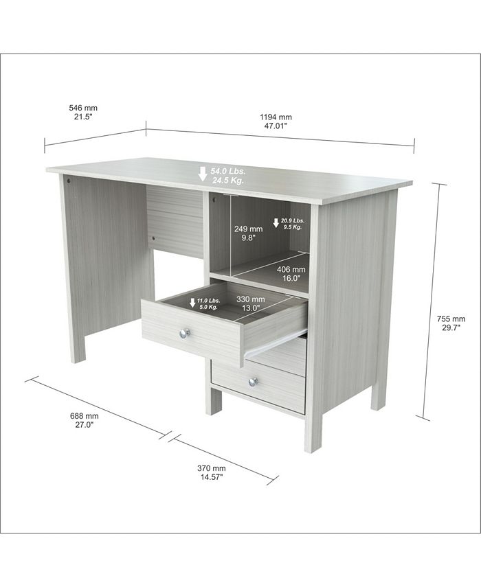 Inval America Computer Desk - Macy's