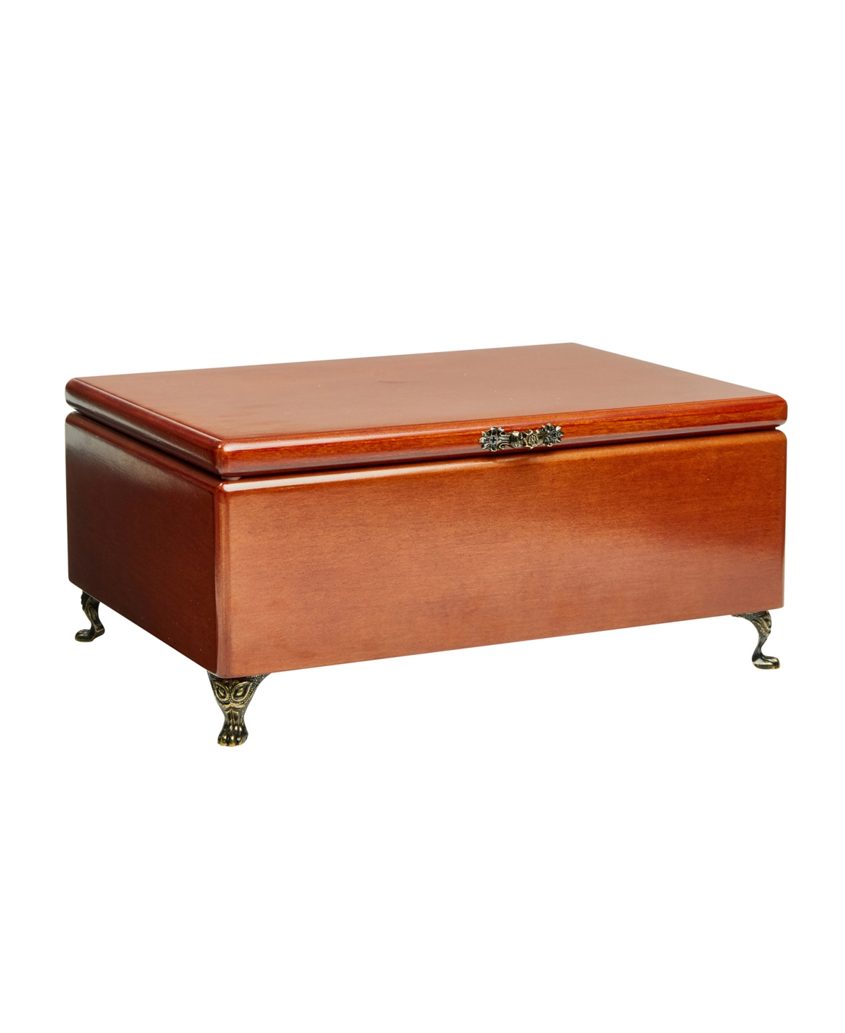 Click here for Mele & Co. Kinsley Wooden Jewelry Box - Brown prices