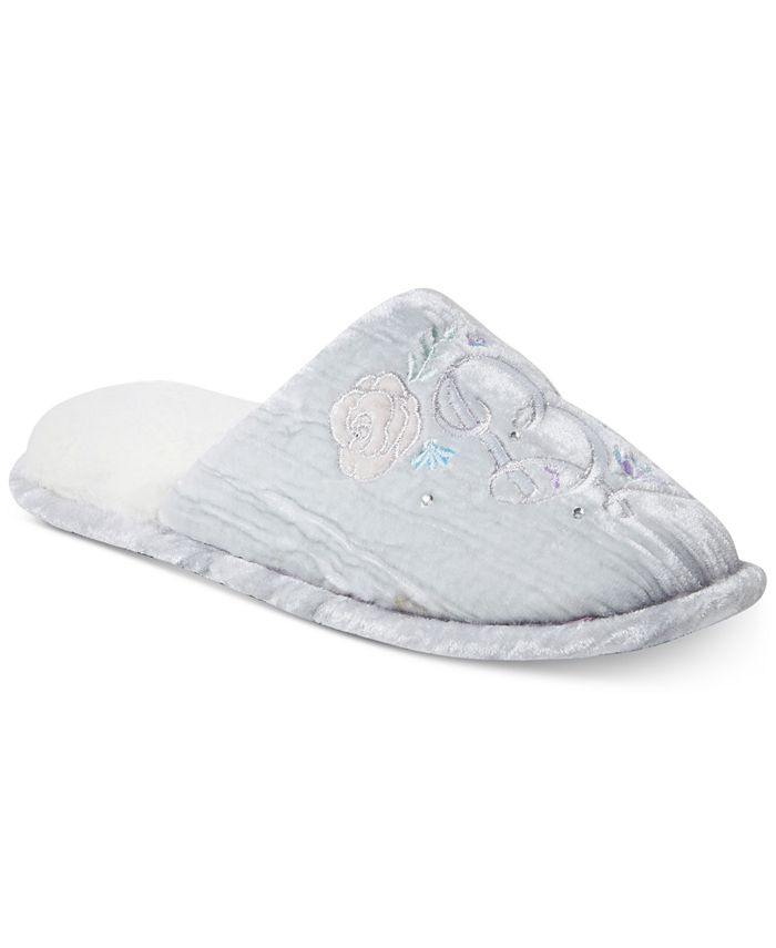 Dearfoams Bridal Closed Toe Scuff - Macy's