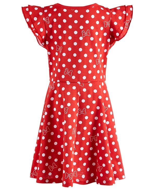 Disney Toddler Girls Dot-Print Minnie Mouse Dress & Reviews - All Girls ...