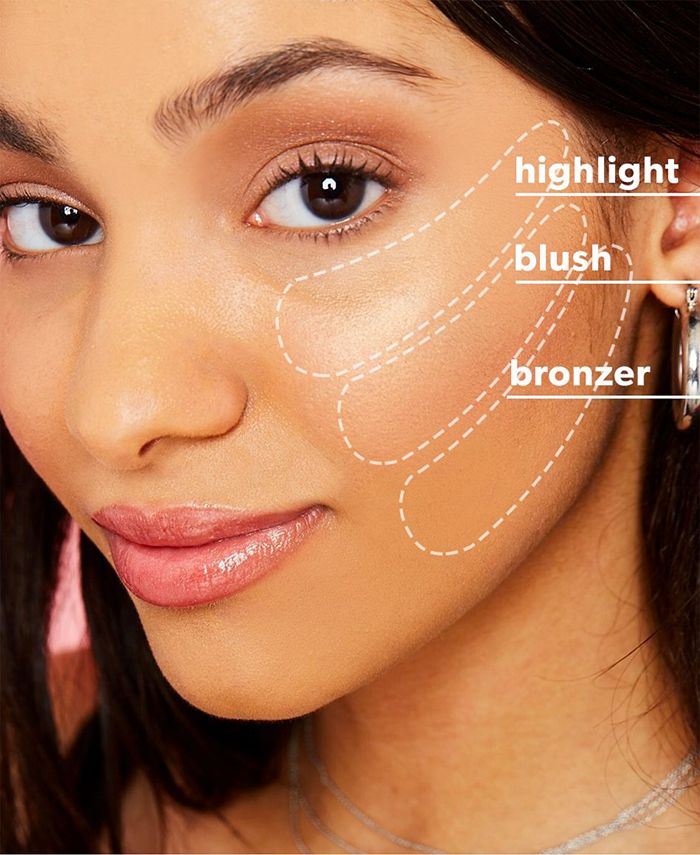 Beauty by POPSUGAR Trio Time Face Compact - Macy's