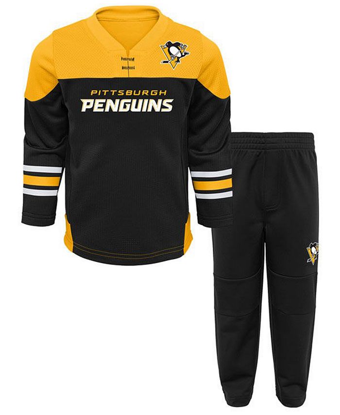 Outerstuff Pittsburgh Penguins Playmaker Pant Set, Infants (12-24 ...