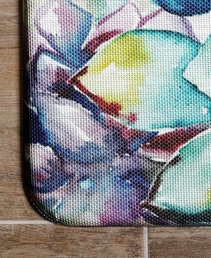 Home Dynamix David Burke Bloomfield Succulent Garden Cushioned Anti ...