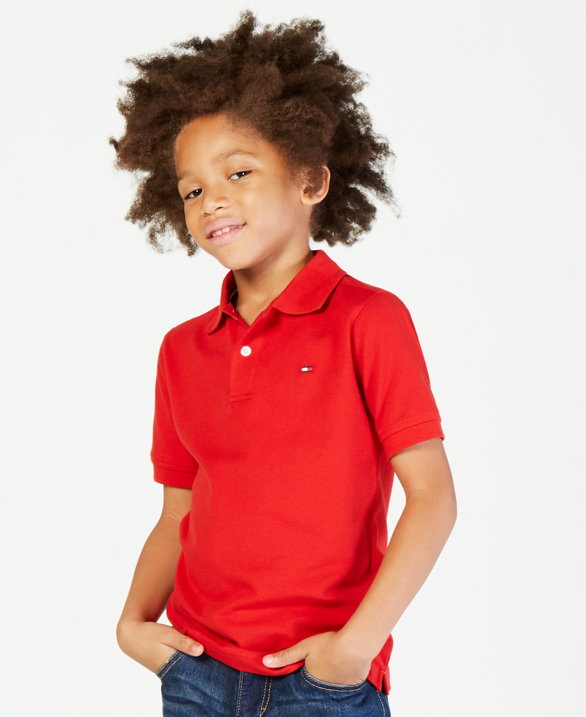 Click here for Tommy Hilfiger Big Boys Ivy Stretch Polo Collared... prices