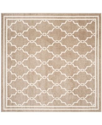 Safavieh Amherst AMT414 Wheat and Beige 5' x 5' Square Area Rug - Macy's