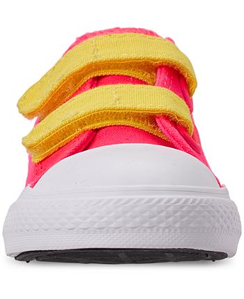 Converse Toddler Girls' Chuck Taylor All Star Glow Up 2V Casual ...