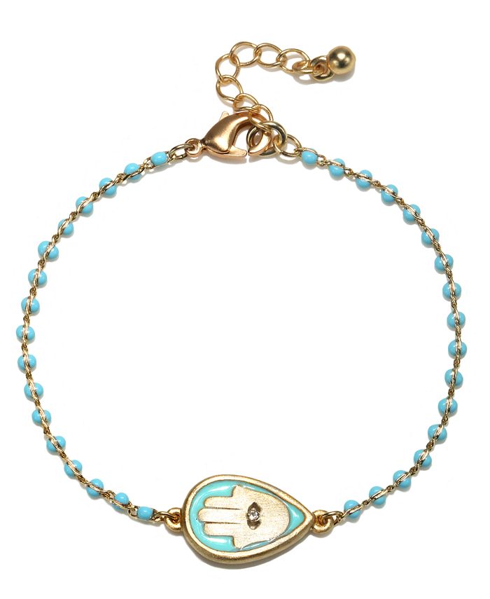 Capwell & Co Beaded Hamsa Bracelet - Macy's