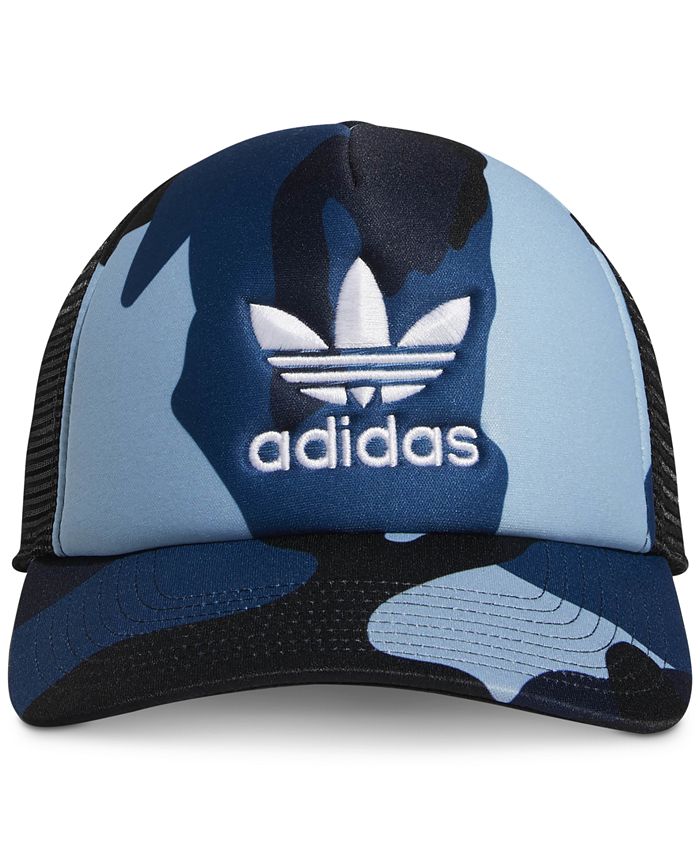 adidas Men's Originals Camo Trucker Hat - Macy's