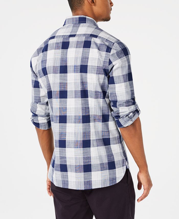 Barbour Men's Pier Slim-Fit Plaid Shirt - Macy's