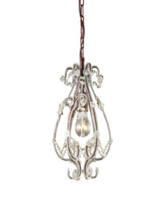 ELK Lighting Opulence 1-Light Frame only in Rust - Macy's